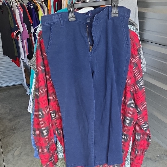 Place | Bottoms | Place Navy Blue Plus Size Pants | Poshmark